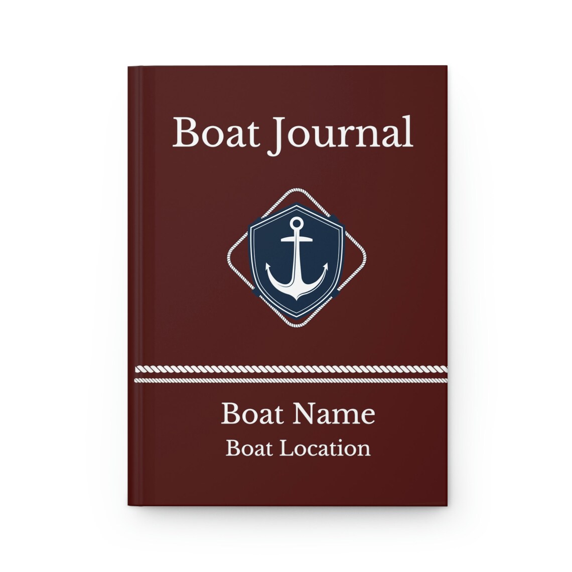 Personalized Boat Journal, Boat Accessories, Boat Gifts, Custom Boat ...
