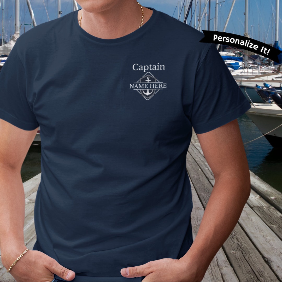 Boating T-shirt, Boating Gifts Personalized, Boat Accessories, Boat ...