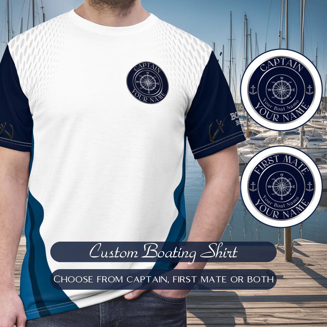 Custom Boating Shirt, Boat Shirt, Boat Captain Gifts, Boat Gifts, Boat ...