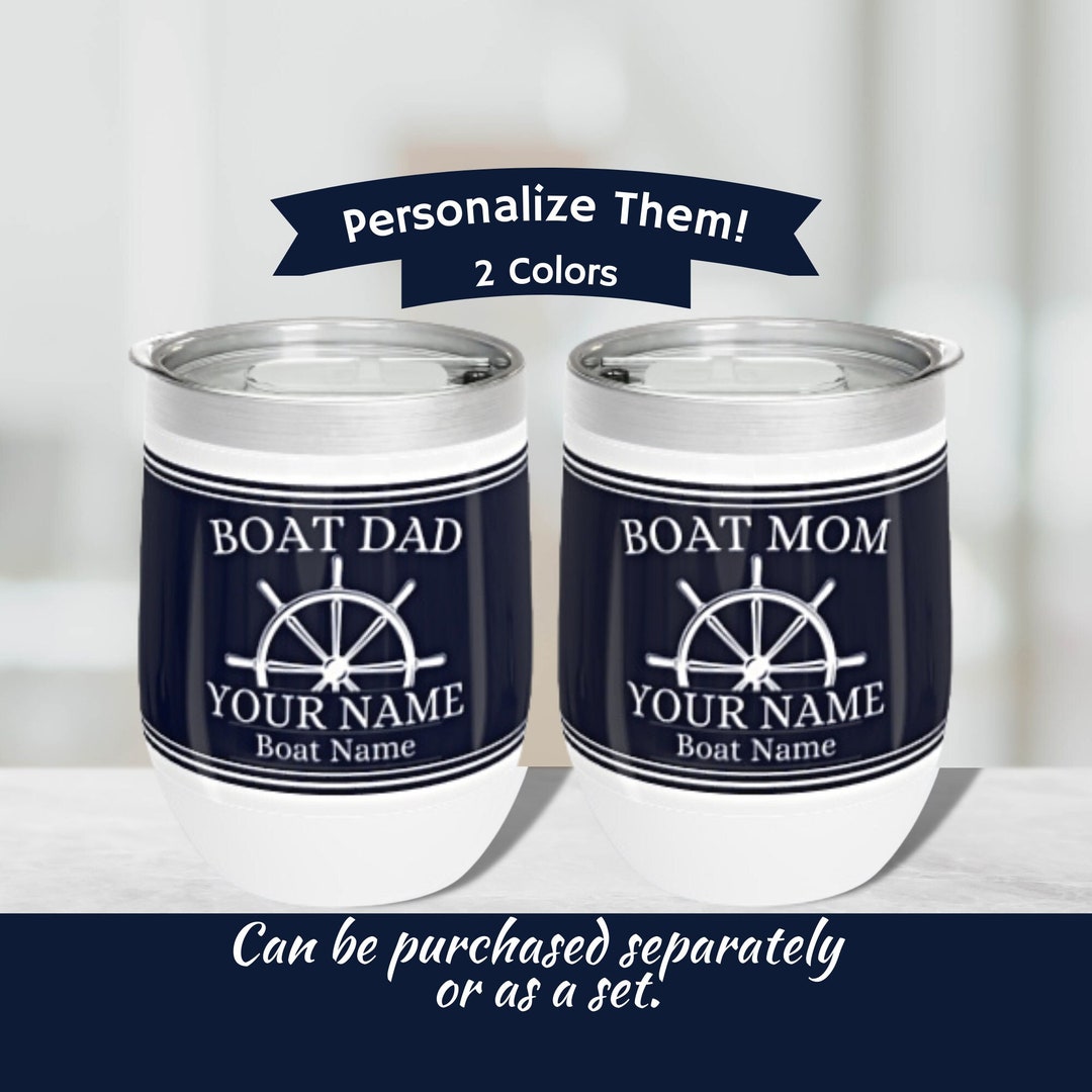 Boat Cup, Boat Tumbler, Boat Accessories, Boat Gifts Custom, Boat Dad ...