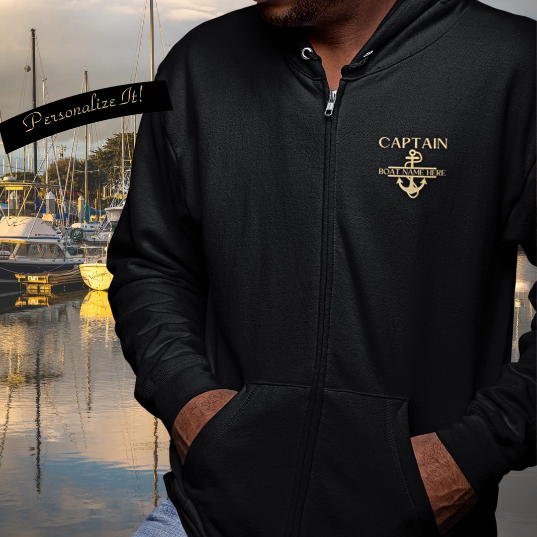 Personalized Boat Gift, Boat Hoodie, Boat Sweatshirt, Boating Clothes ...