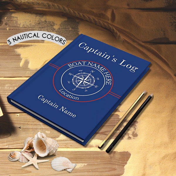 Captains Log Book - Etsy