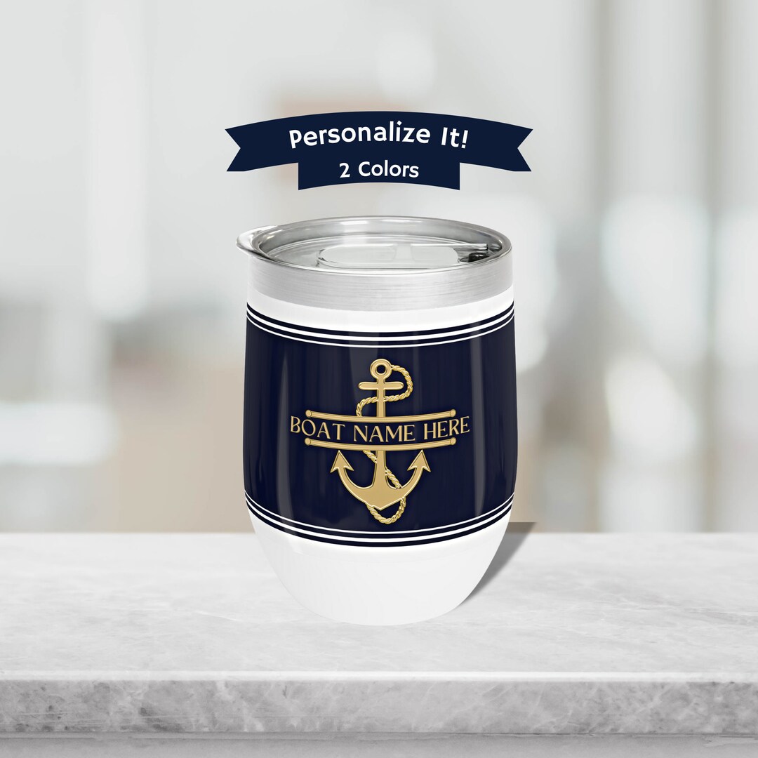Boat Gift Ideas, Boat Tumbler, Boat Owner Gift Personalized, Boat ...