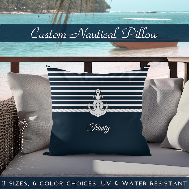 Nautical Pillows - Etsy