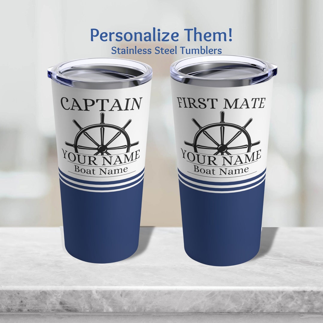 Boat Owner Gift Personalized, Boat Accessories, Boat Tumbler, Boat ...