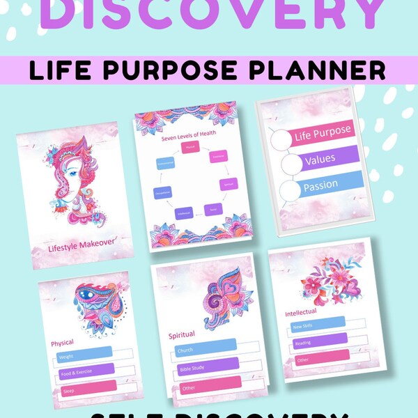 Printable Self Discovery - Etsy