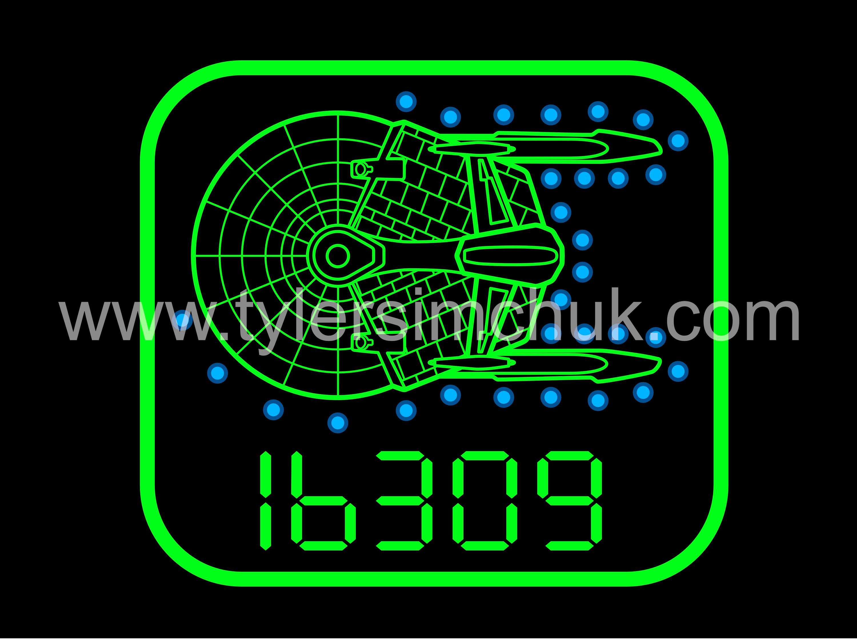 Star Trek U.S.S. Reliant Shield Prefix Code Sticker - Etsy