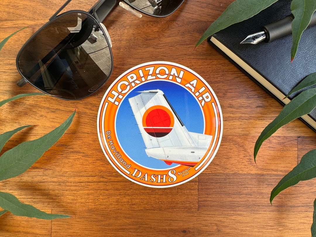 Horizon Air Dash-8 200 Vinyl Sticker - Etsy