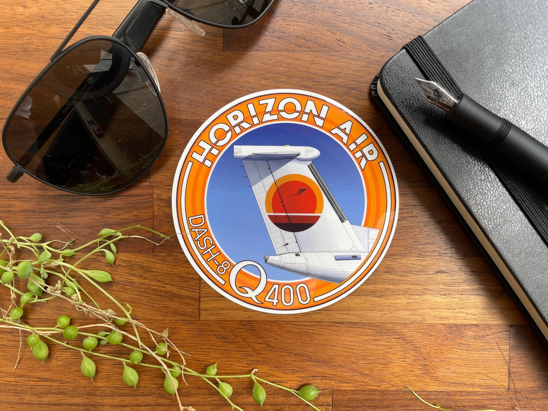 Horizon Air Dash 8 Q400 Vinyl Sticker - Etsy