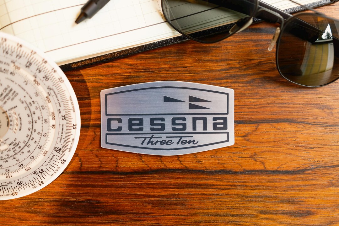 Cessna 310 Brushed Aluminum Vinyl Sticker - Etsy