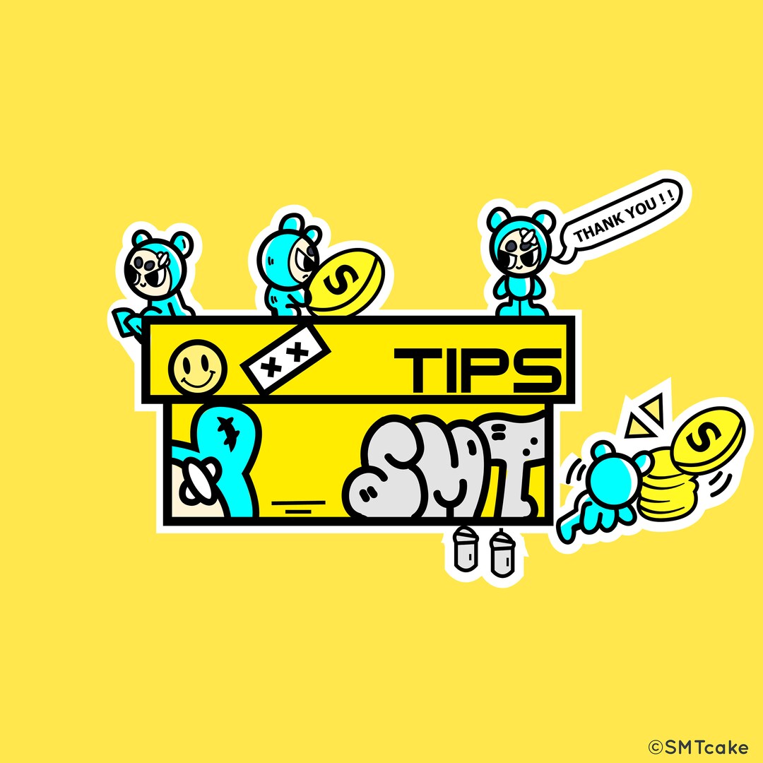 TIPS BOX support the Artist - Etsy