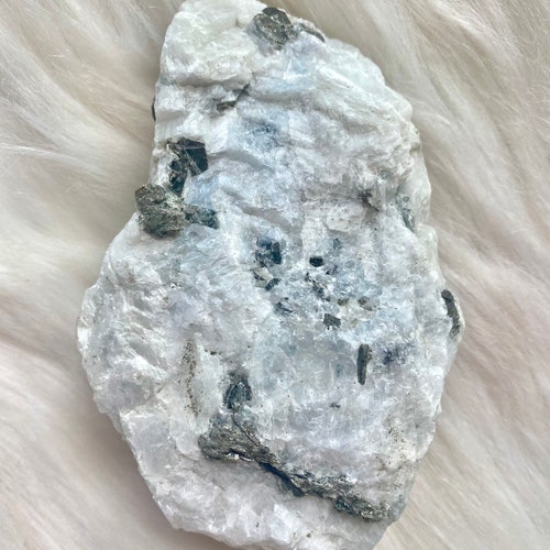 Natural Blue Moonstone Raw Gemstone Lot Rainbow Moonstone - Etsy