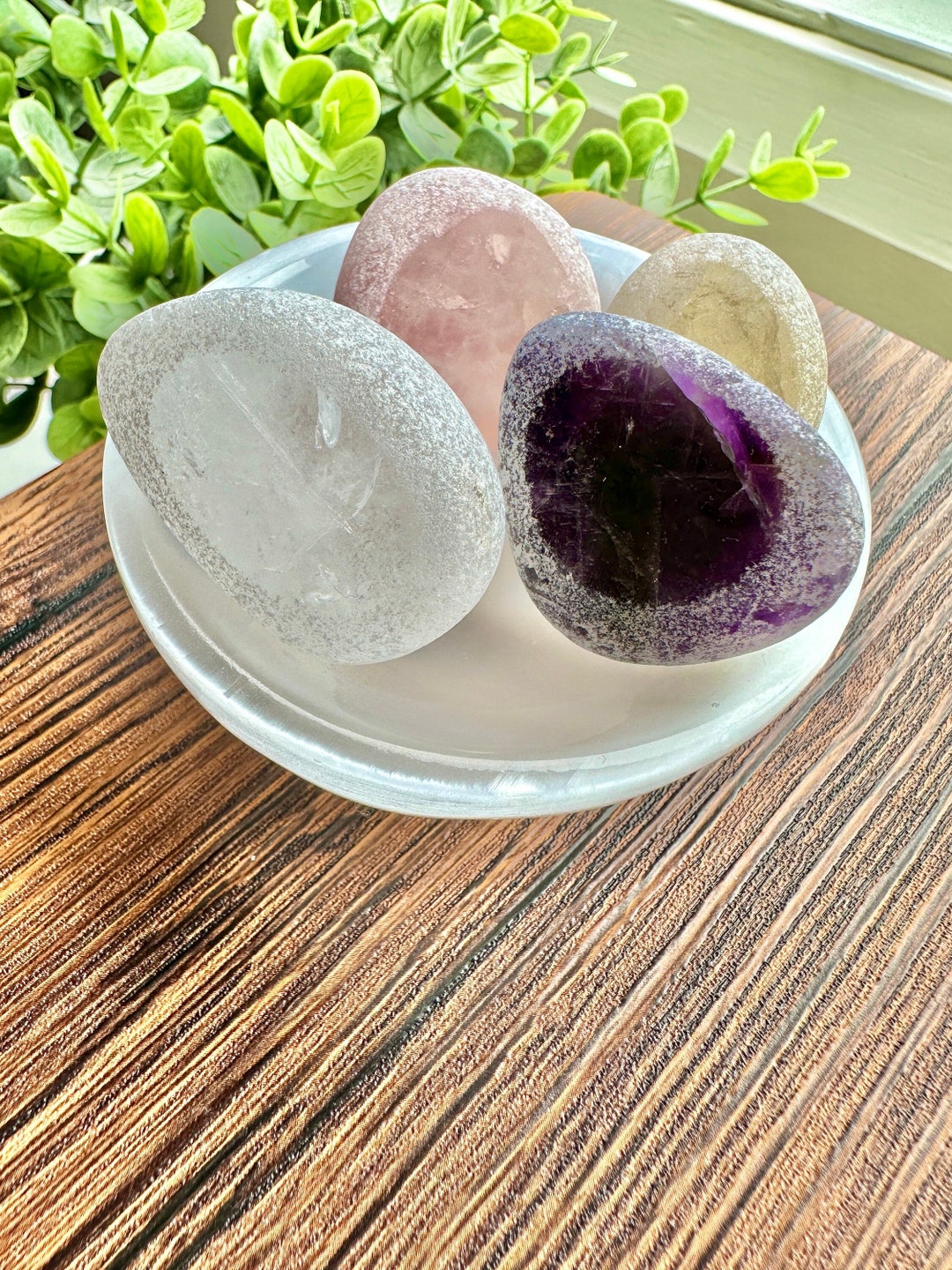 Seer Stones Set Ema Egg Divination Crystal - Etsy 日本