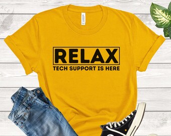 Tech Support Shirt | Etsy