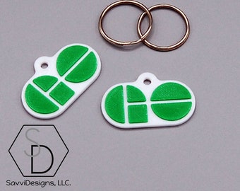 BNSF Warbonnet Fakebonnet Railroad Railway Keychain pack of 2 - Etsy