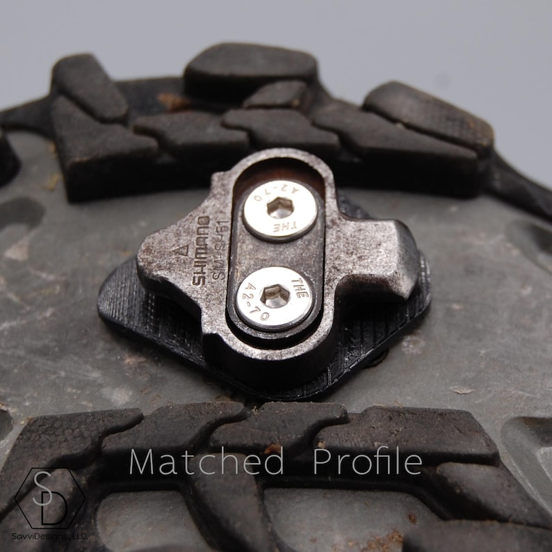 Shimano SPD - SM 2mm MTB Cleat Spacer Cycling Shoe Shim Kit - With ...