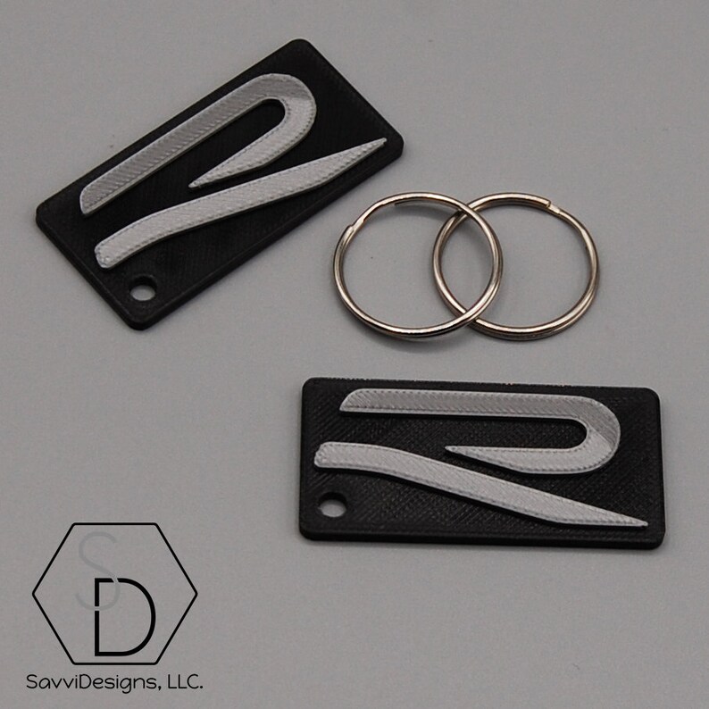 VW Volkswagen Racing MK8 Golf R Line New Logo Keychain Black | Etsy