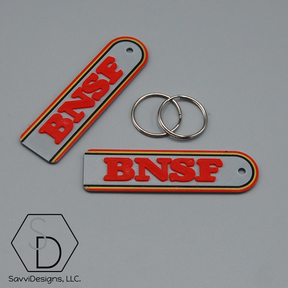 BNSF Warbonnet Fakebonnet Railroad Railway Keychain pack of 2 - Etsy