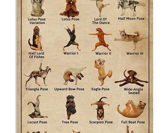 Vertical Dog Poster - Etsy