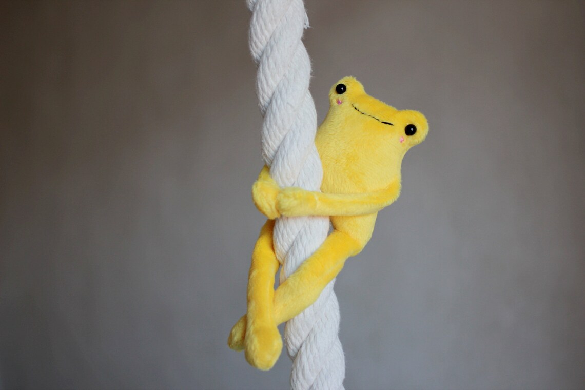 Cute Frog Pdf Pattern Leggy Frog Sewing Tutorial Stuffed Frog - Etsy