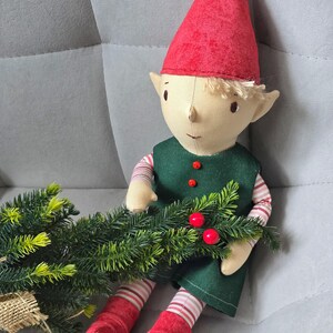 Christmas Elf Sewing Pattern: 12" Stuffed Doll Tutorial (PDF) - Etsy