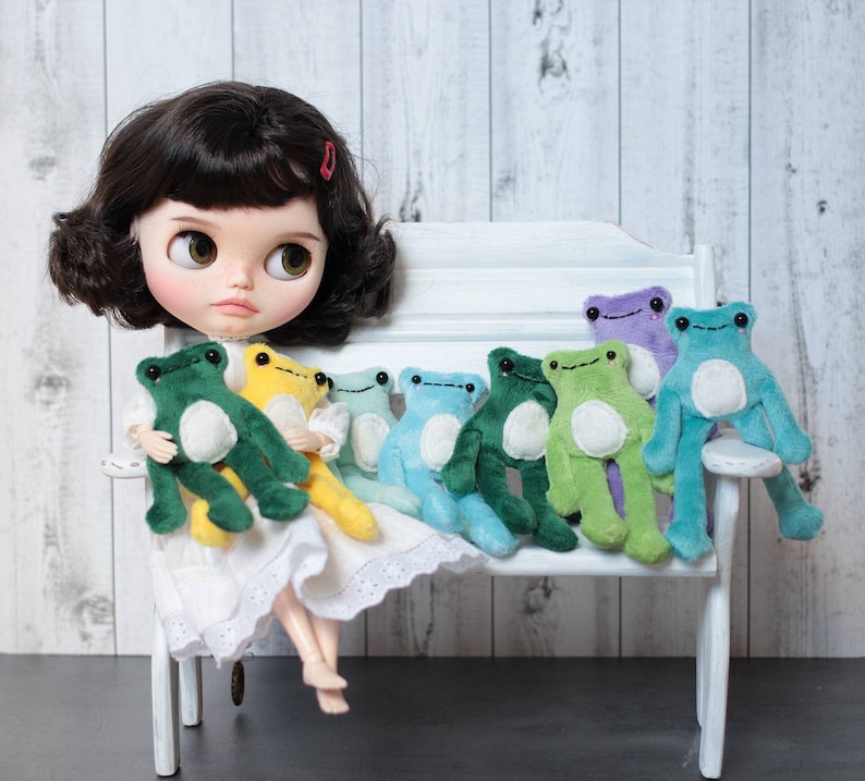 Mini Frog Super Easy Pdf Pattern Leggy Frog Sewing Tutorial - Etsy