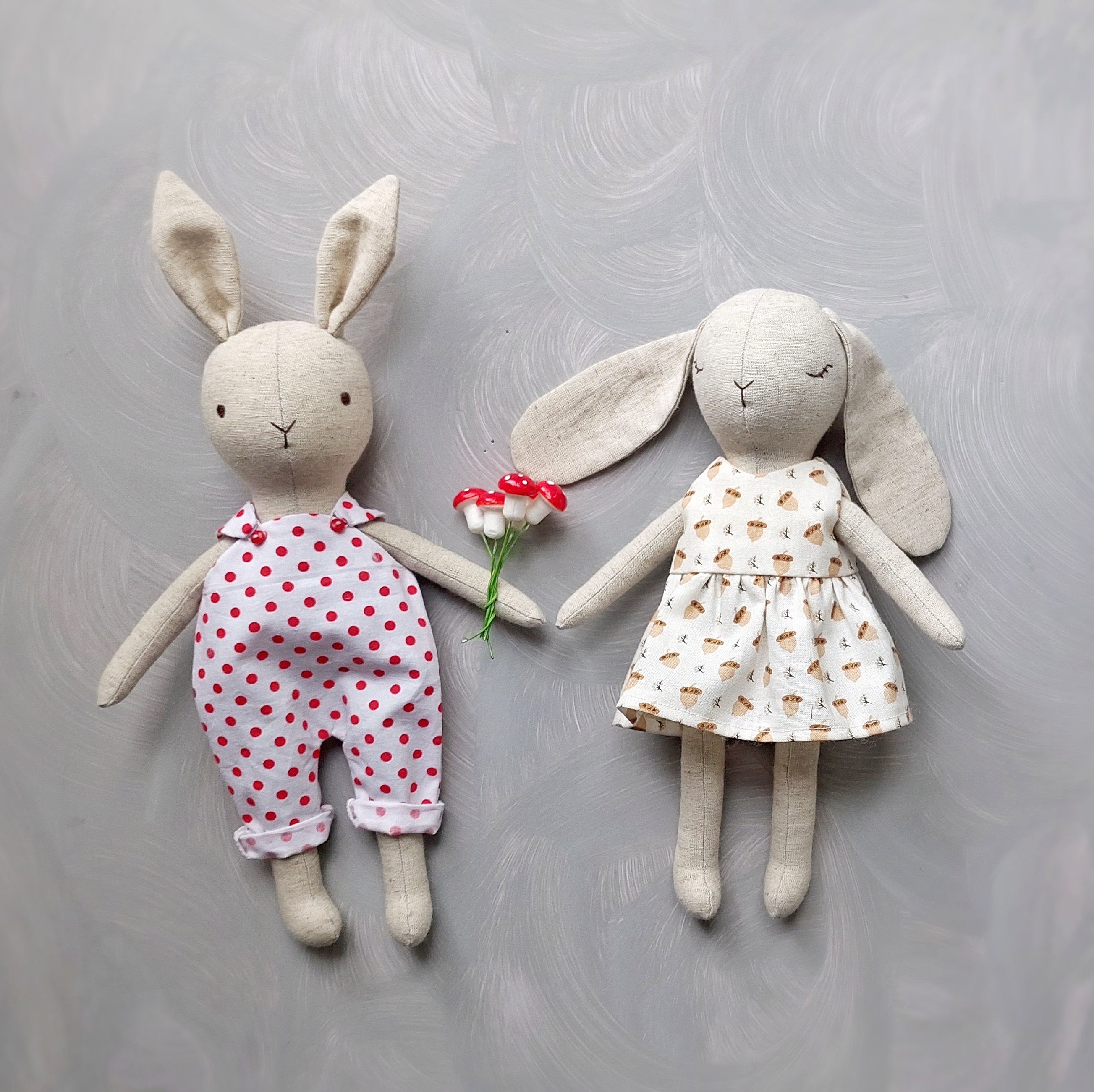 2 in 1 Stuffed Bunny With Clothes Pdf Pattern and Tutorial - Etsy Australia