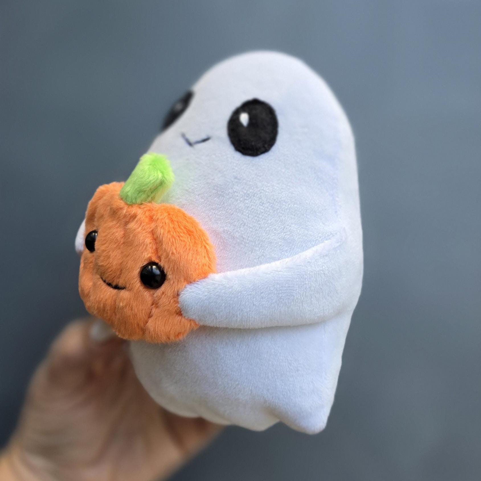 Ghost With Pumpkin Sewing Pattern: Halloween Plush Toy (PDF Pattern) - Etsy