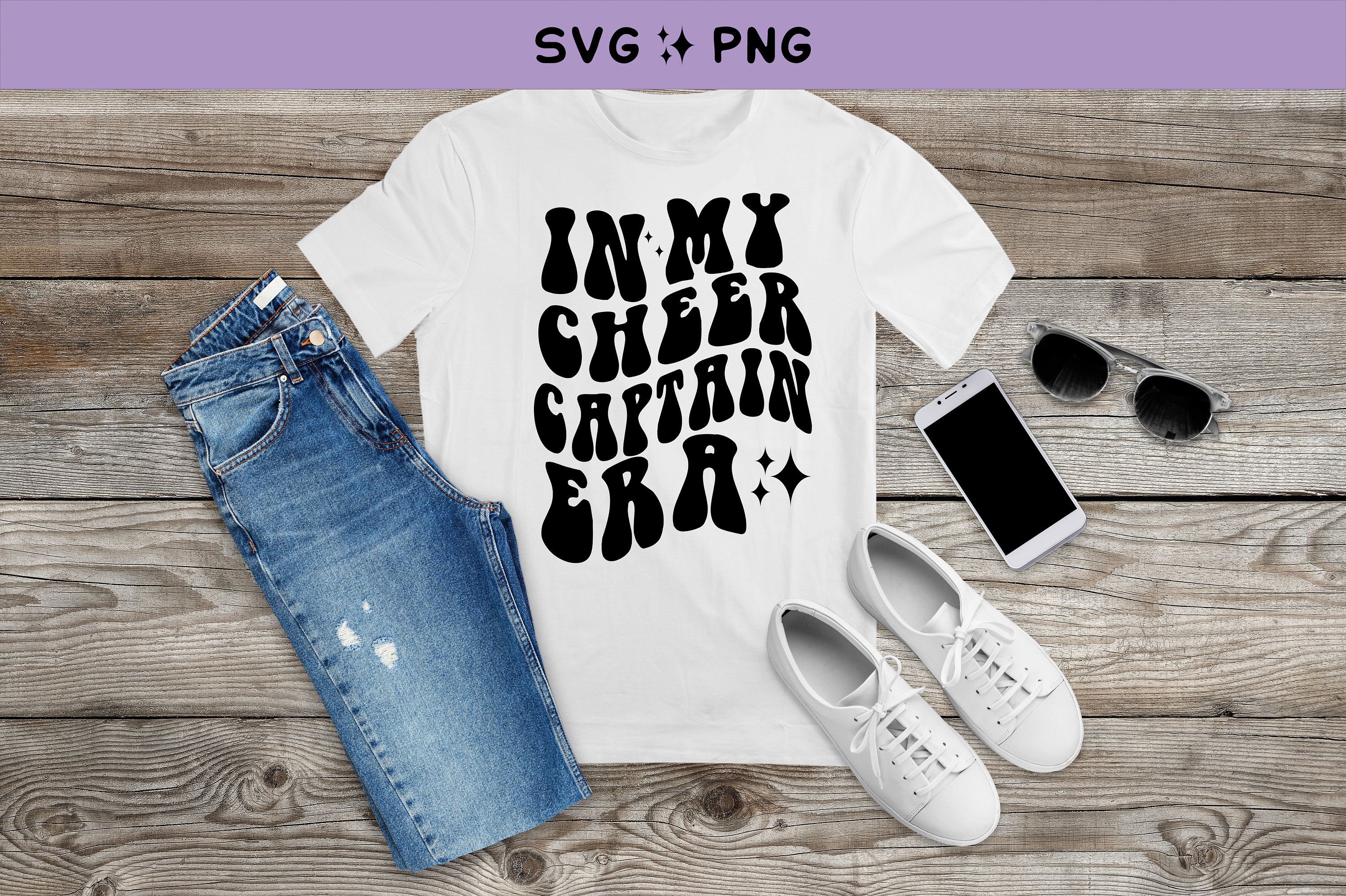 Cheer Captain Era SVG/PNG for Cups, Shirts, Ect - Etsy