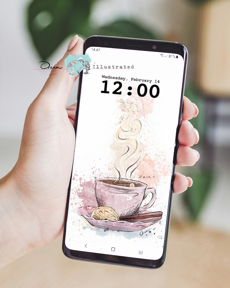 Dragon Brew Phone Wallpaper (digital Download) - Etsy