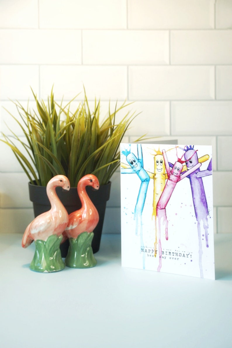 Inflatable Party - Birthday Card | Funny Birthday Card, Cute Cards ...