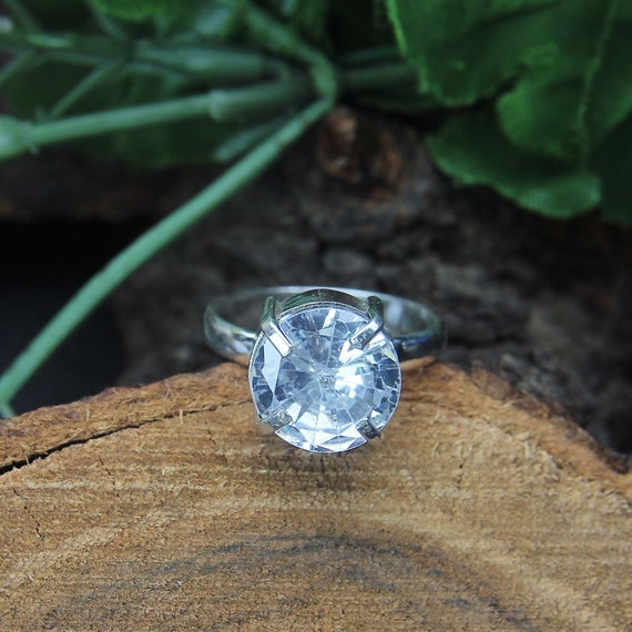Natural Zircon Ring