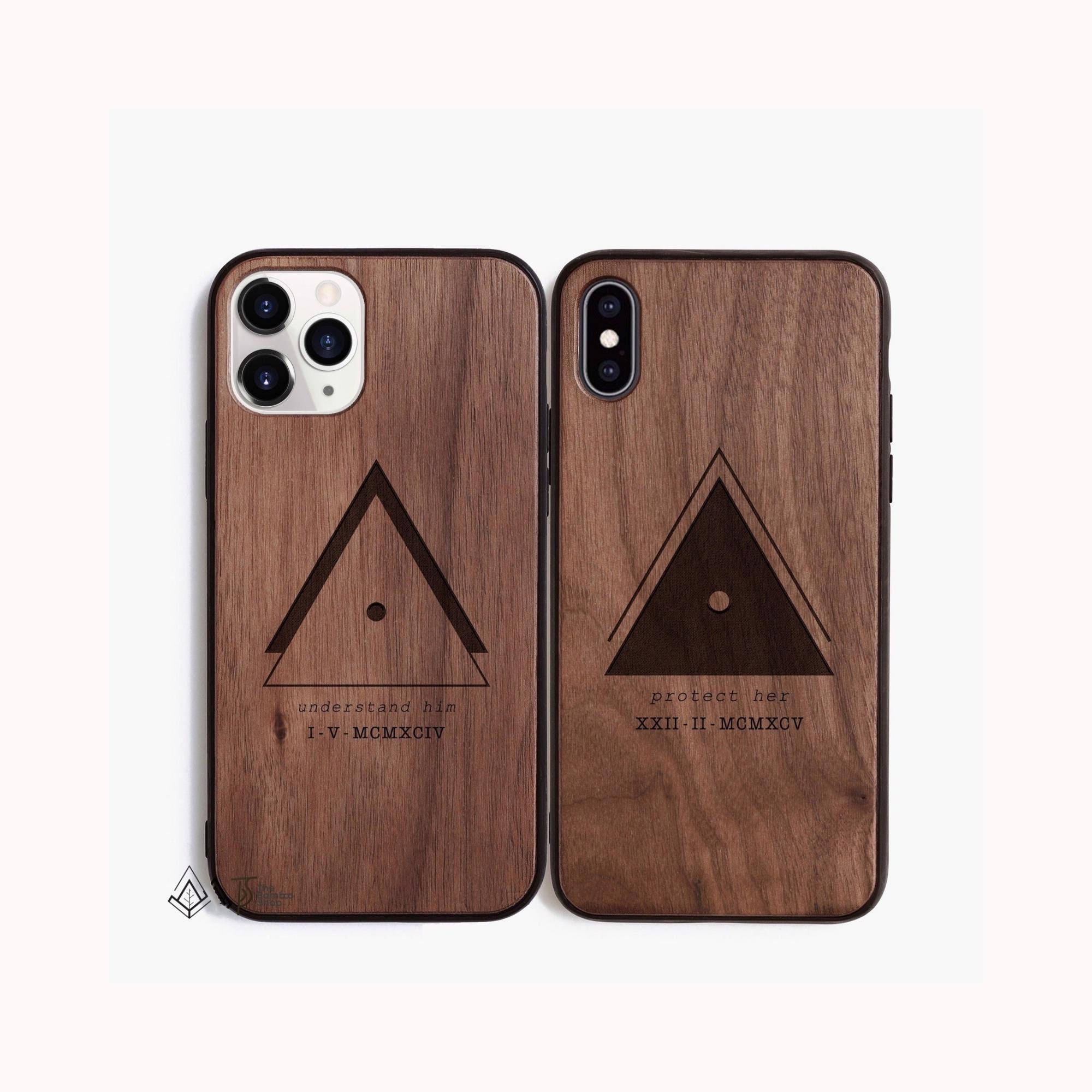 Sweet Love Heart Couple Phone Case, Couple iPhone Cases, Engagement ...