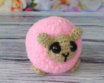 Completed Amigurumi Pygmy Puffs with Attachable Magnetic Shoulder ...