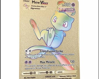 Mew Vmax Gold - Etsy