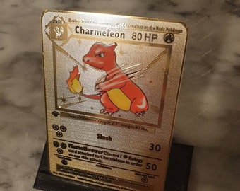 Gold First Edition Charizard - Etsy