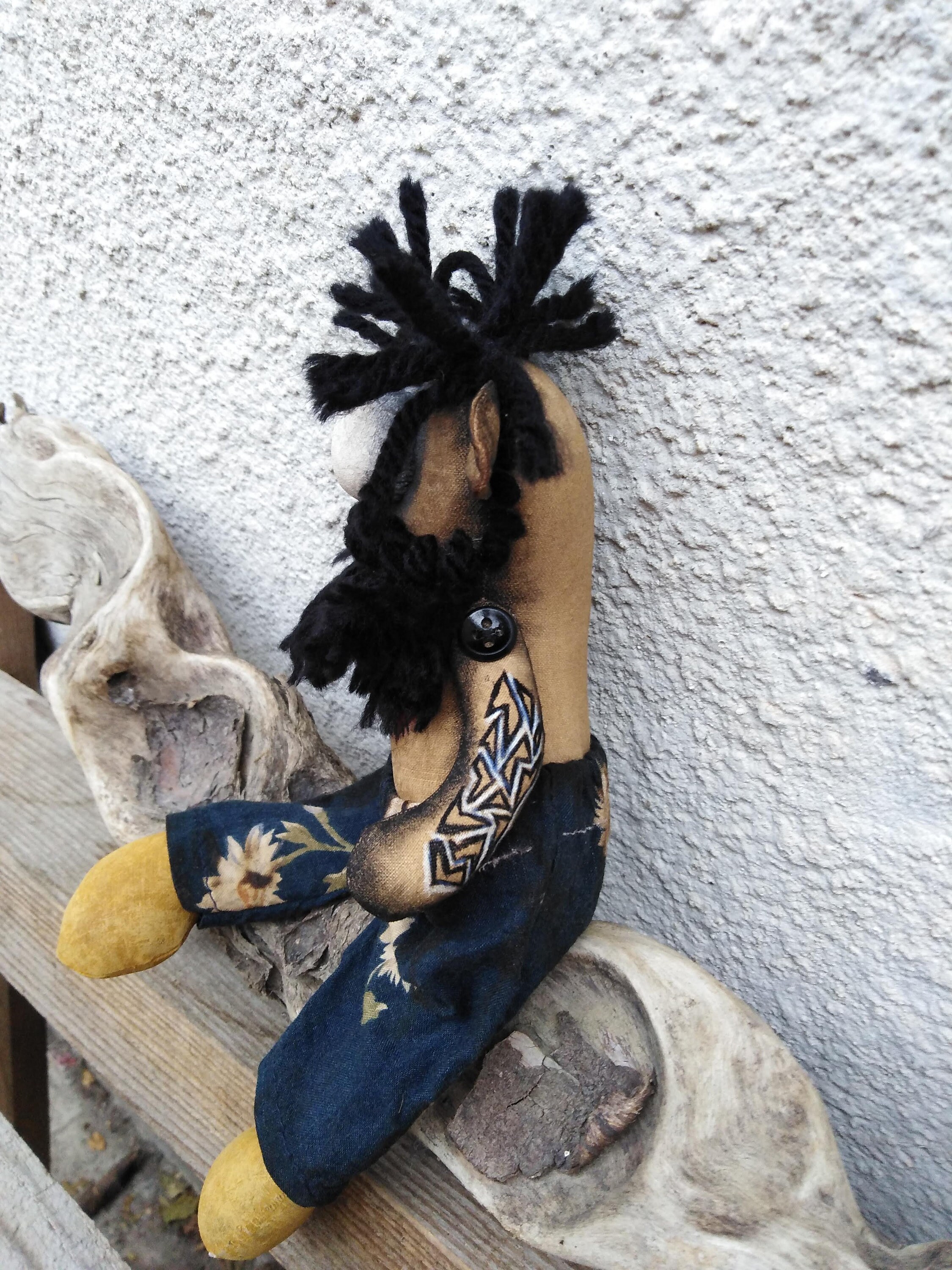 Primitive Doll Man With a Beard Doll Man Funny Doll With a - Etsy