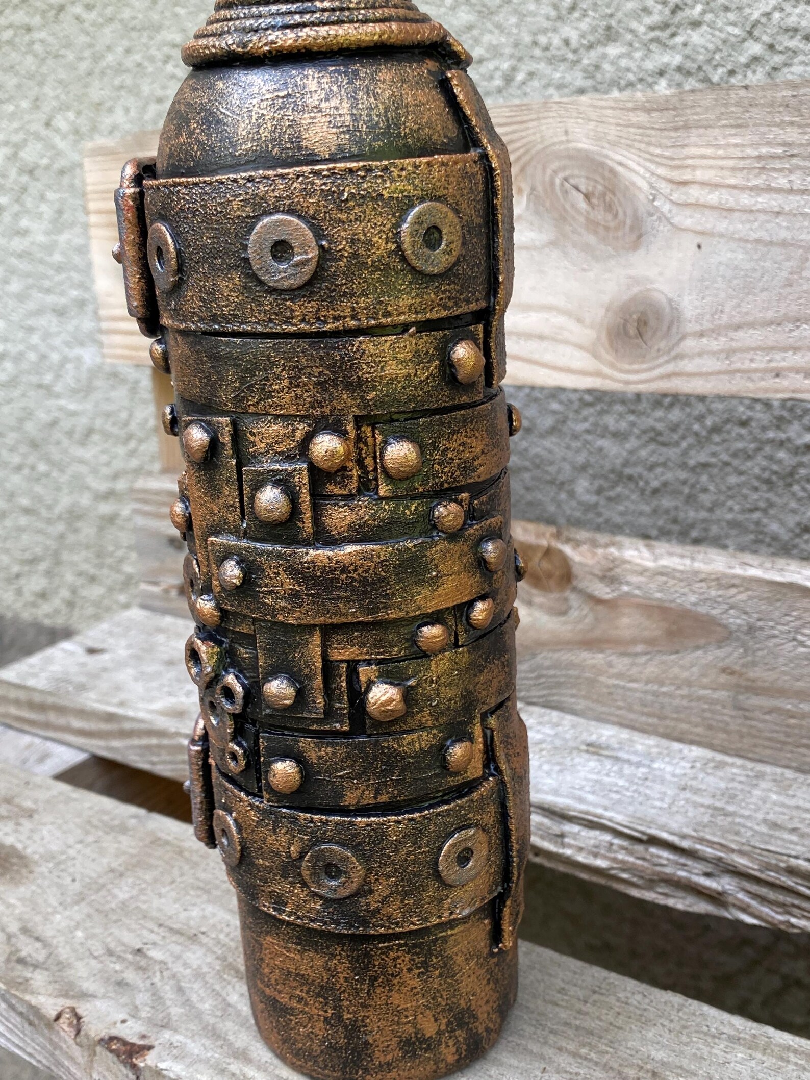 Steampunk Industrial Vintage Copper Bottles, Steampunk Decor, Steampunk ...