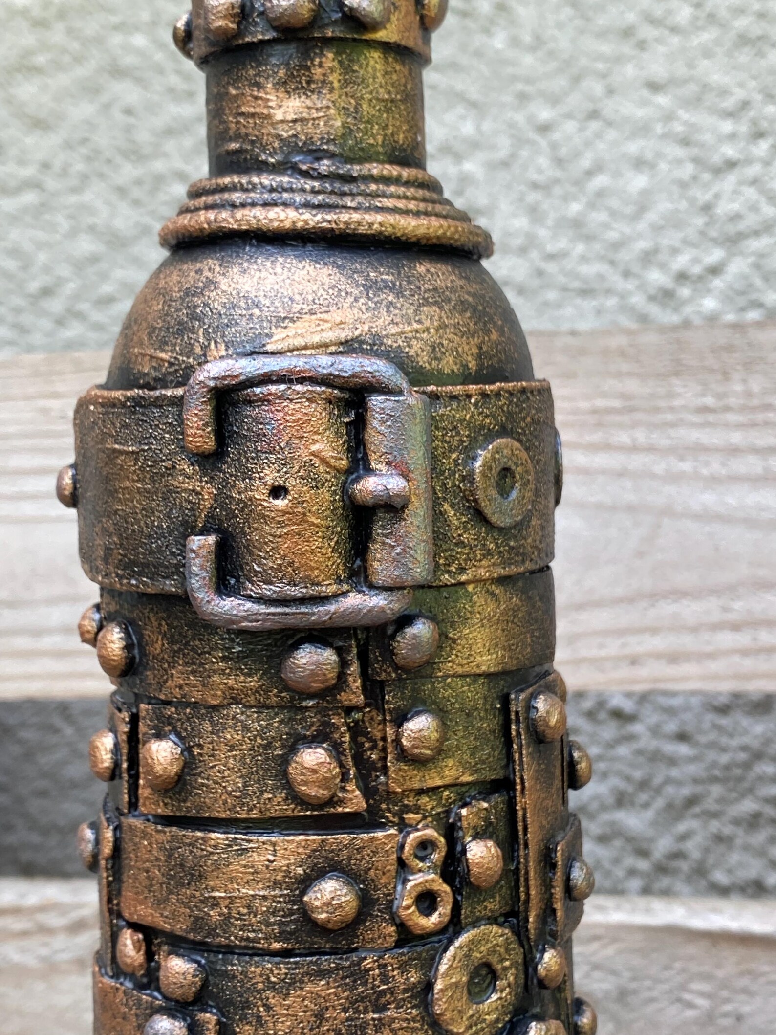 Steampunk Industrial Vintage Copper Bottles, Steampunk Decor, Steampunk ...