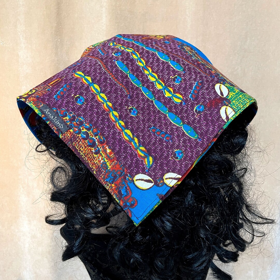 Colorful Bandana African Style Shells Made of Wax Print - Etsy