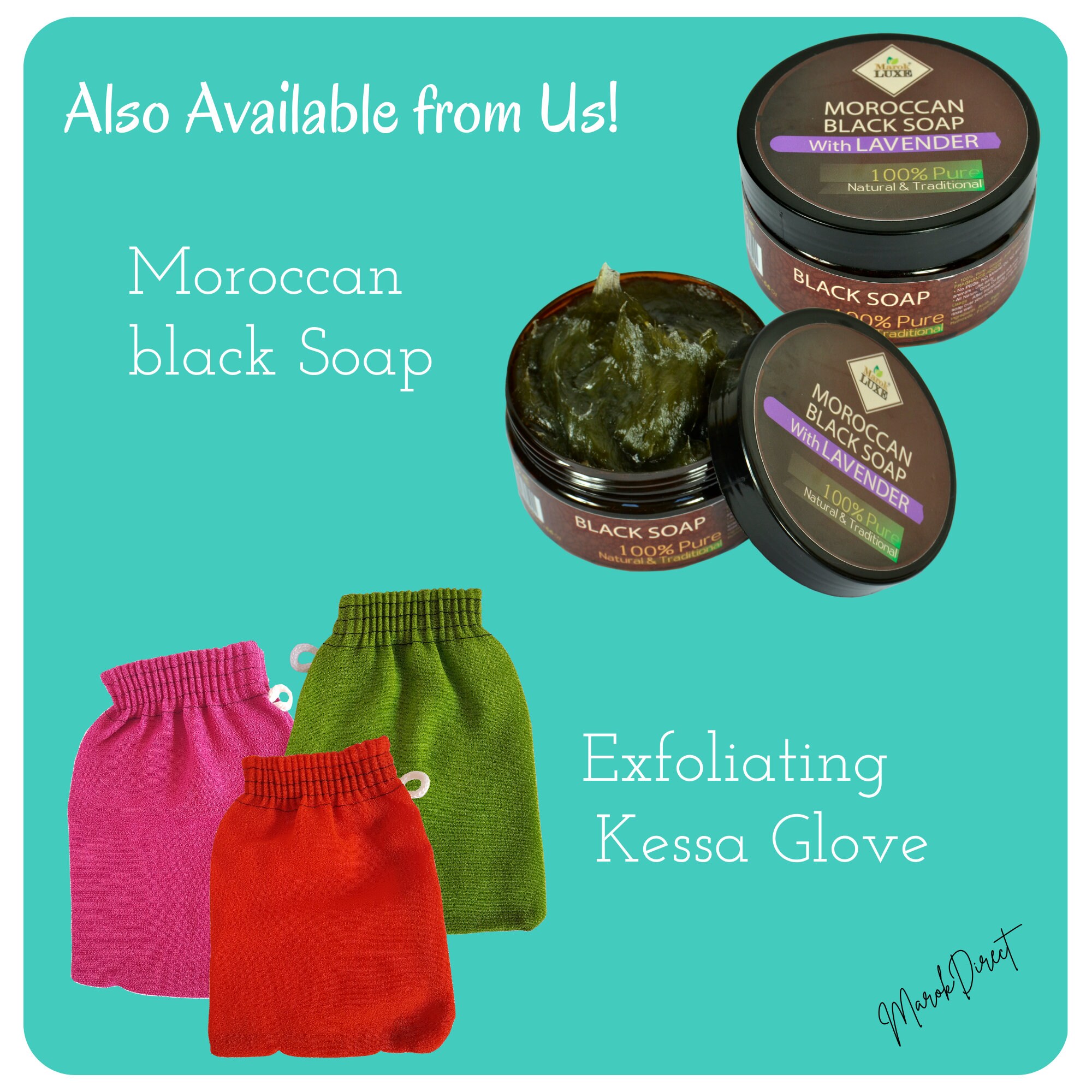 Best Exfoliating Kessa Back Scrubber Strap for Shower - Moroccan Hammam ...