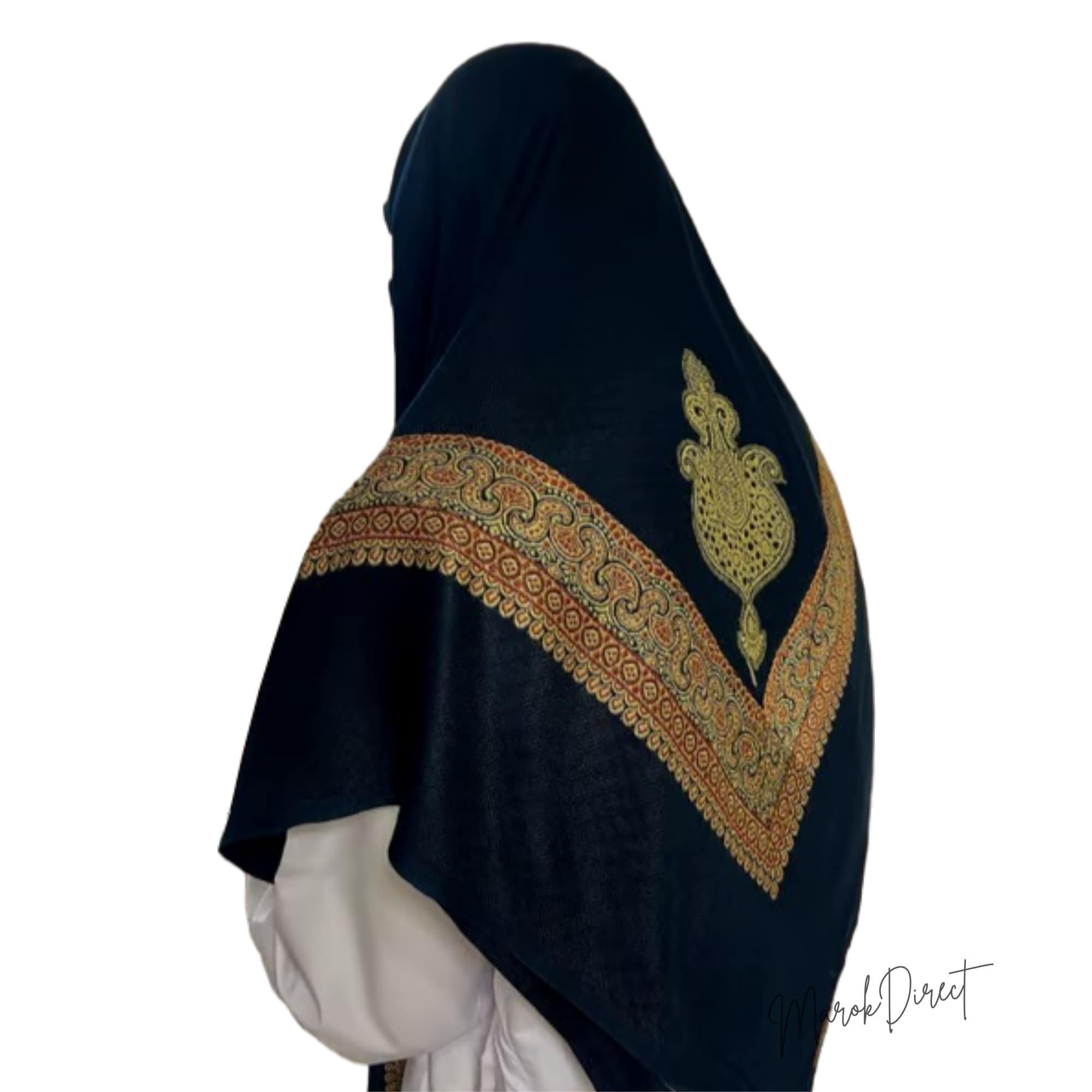 Elegant Yemeni Shemagh Shawl, Black Yemeni Shemagh Keffiyeh for Men ...