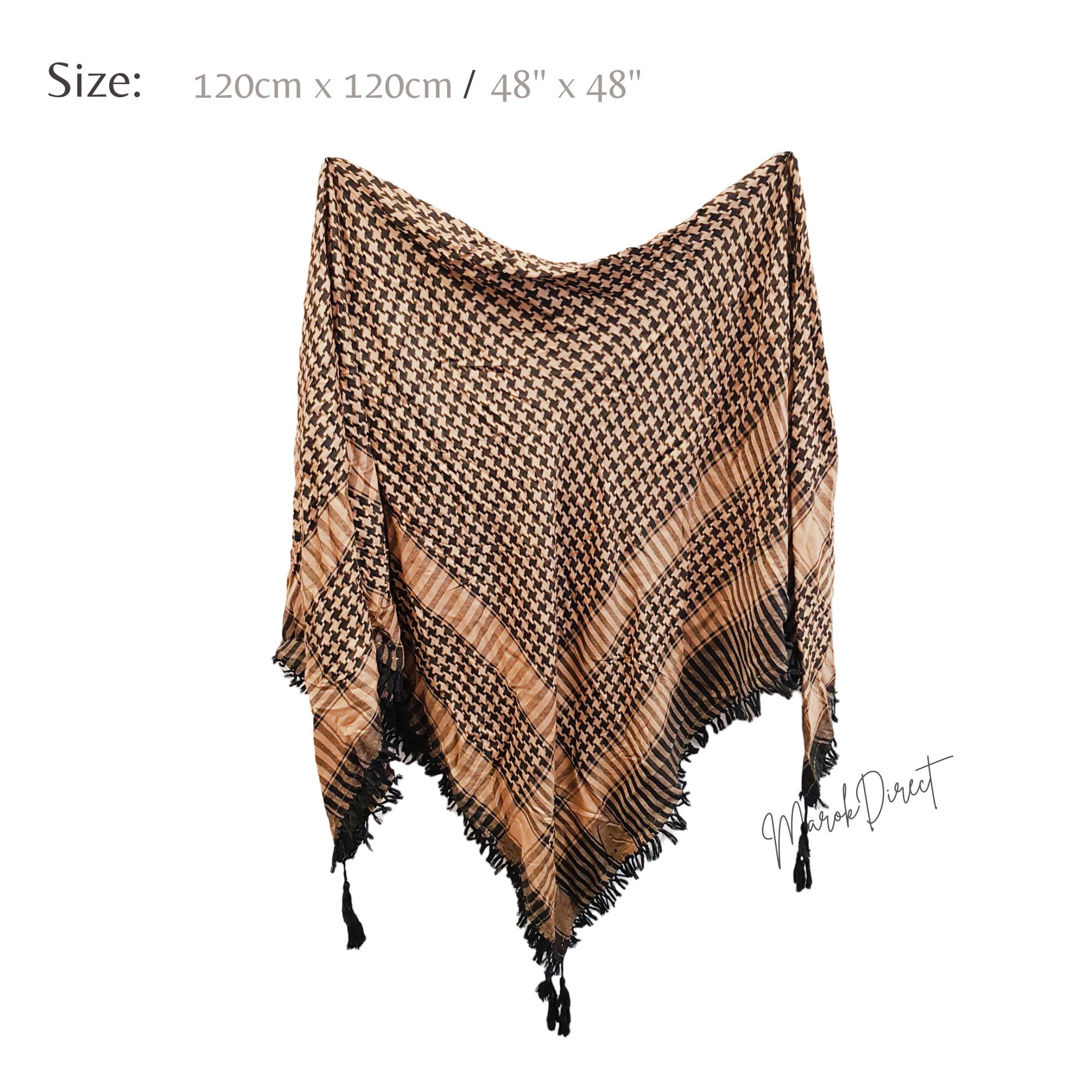 Palestine Shemagh Scarf, Palestinian Traditional Shemagh Keffiyeh, Men ...