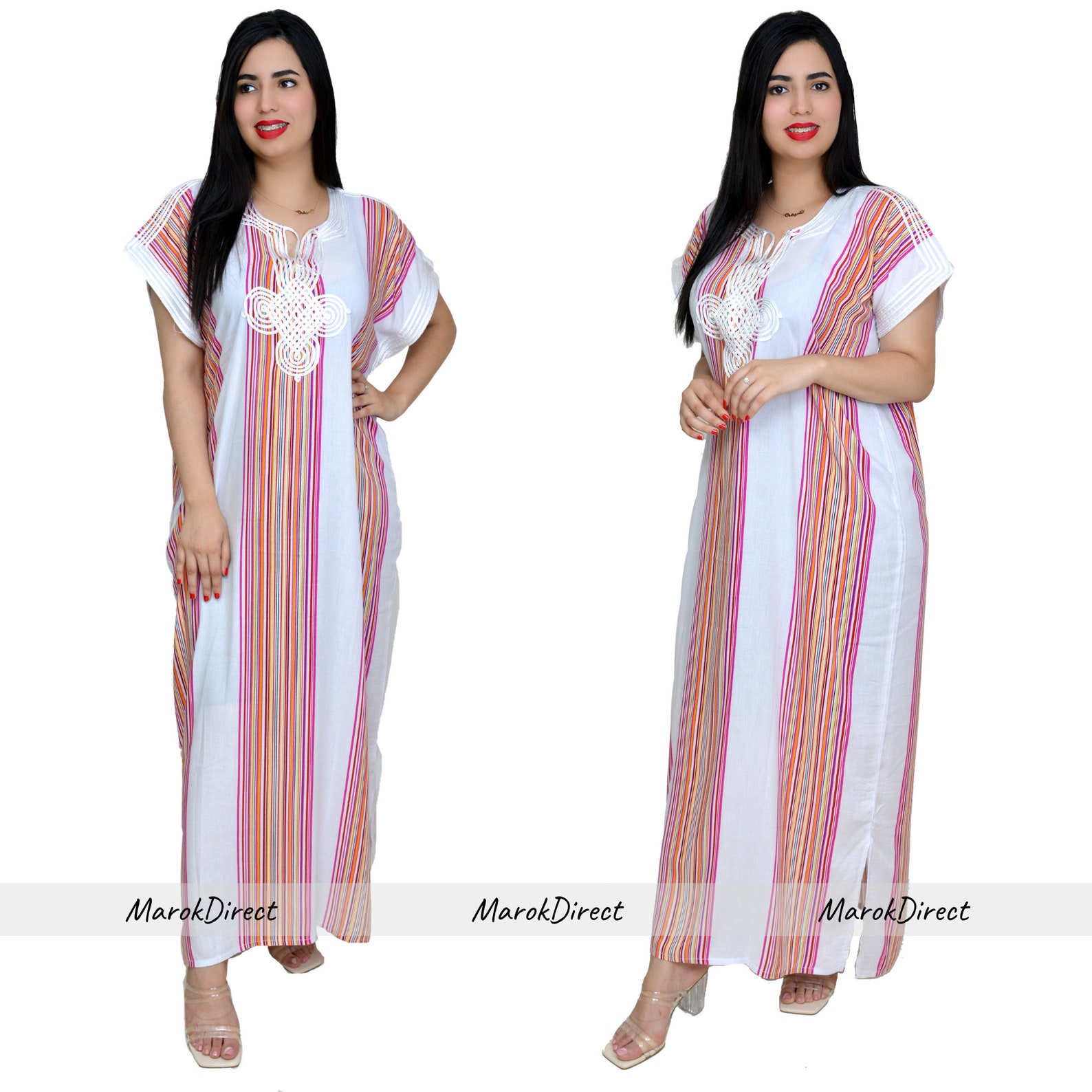 Kaftan Dress Moroccan Caftan Women Womens Dress Summer Cotton - Etsy