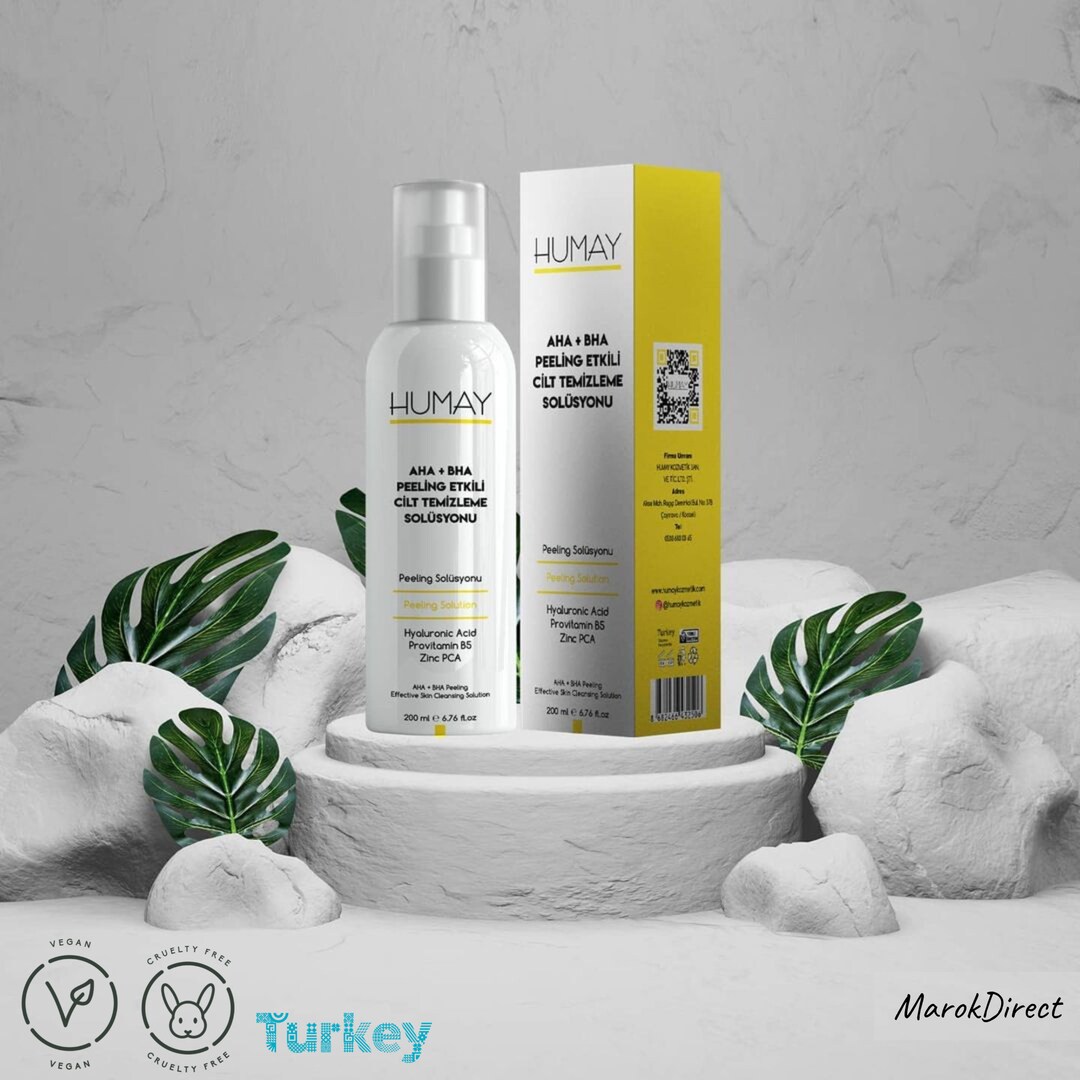 HUMAY *premium* AHA BHA Peeling Skin Cleansing Solution Hydrating ...