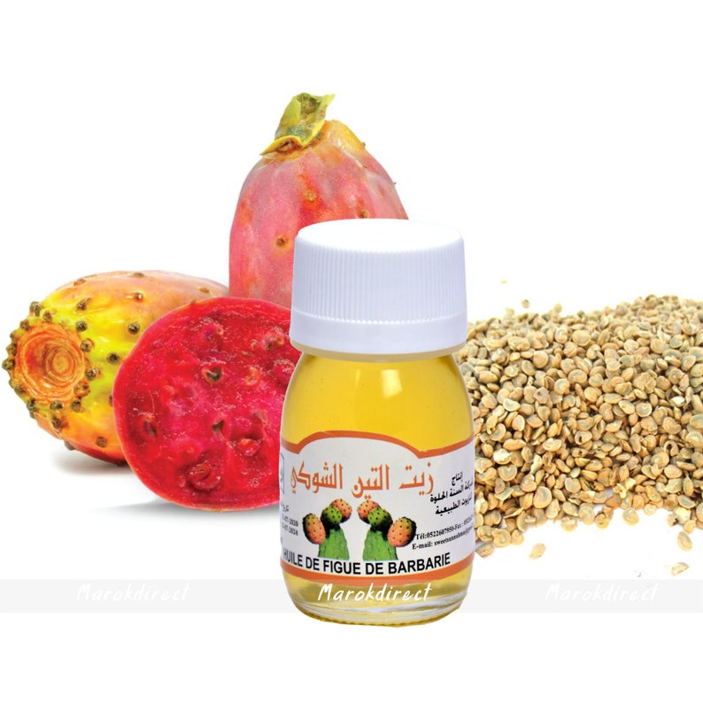 Moroccan Prickly Pear Seed Oil Pure Cactus Oil Barbary Fig Oil All ...