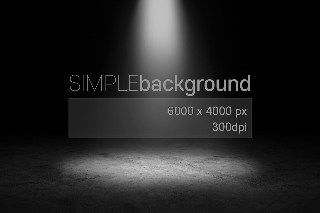 Stage Spotlight on Dark Background. - Etsy