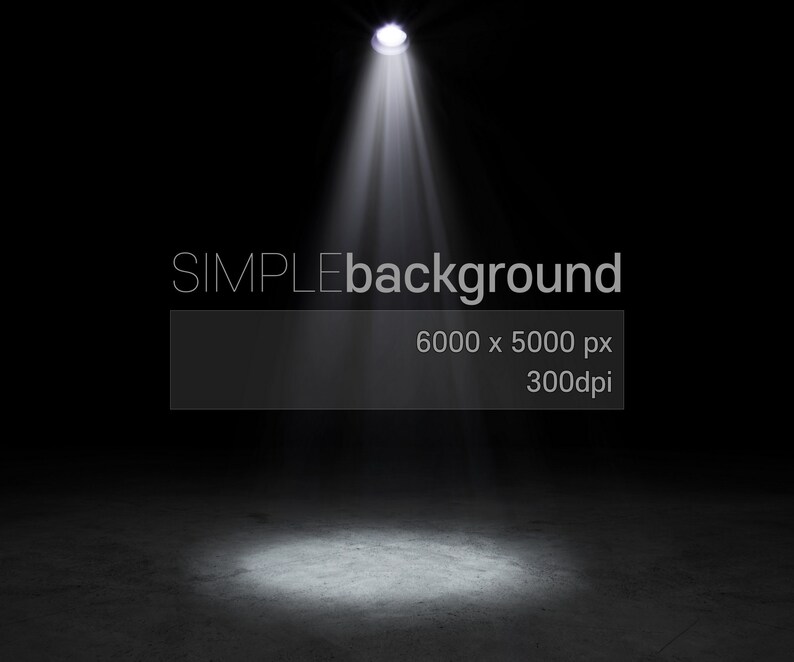 Stage Spotlight on Dark Background. - Etsy