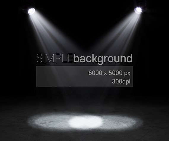 Spotlight on a Dark Stage. - Etsy