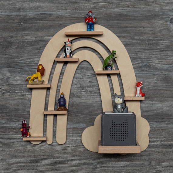 Tonie-Regal Musikbox-Regal Toniebox-Regal Regenbogen | Etsy